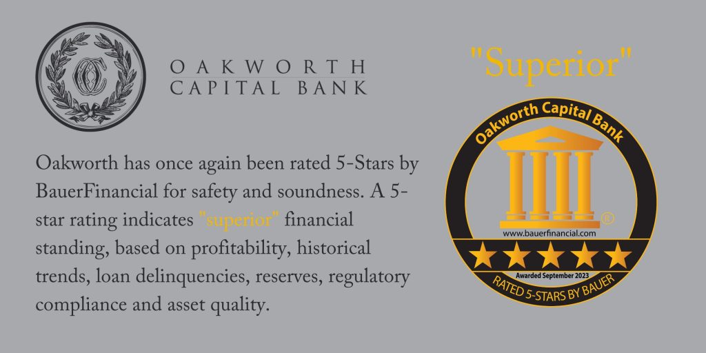 5-Star Safety and Soundness Rating Once Again for Oakworth – Oakworth ...